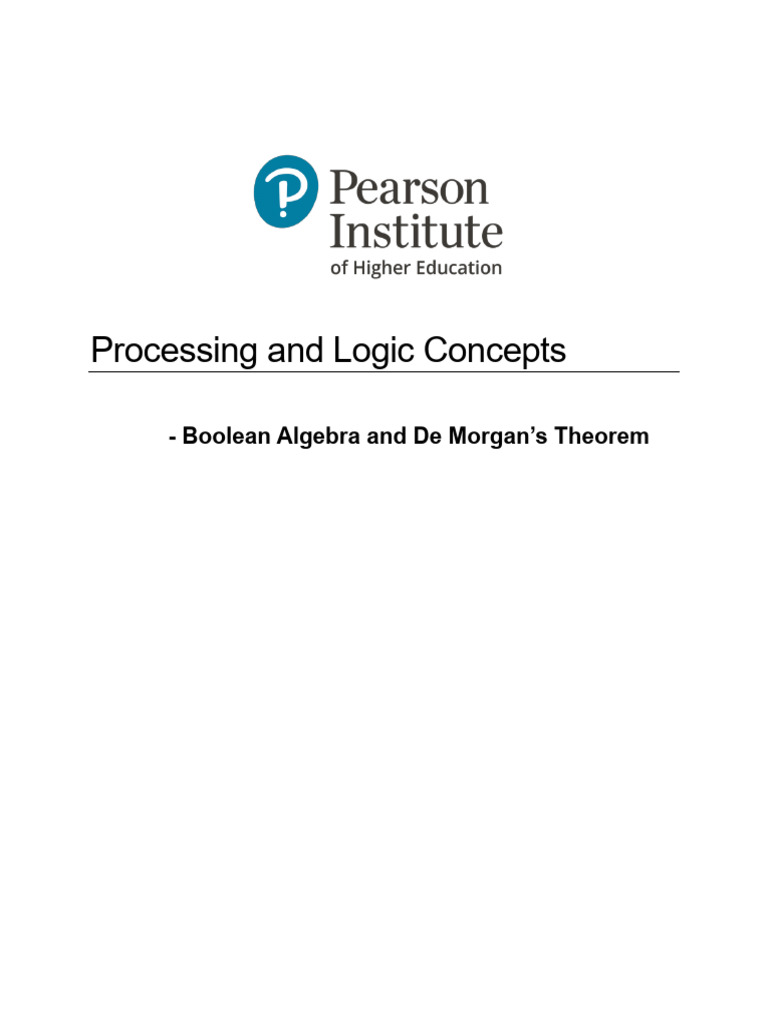 PLC Boolean Alegbra | PDF | Algebra | Boolean Algebra
