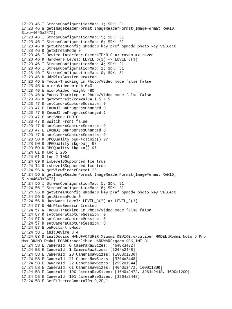 Log 20241013 | PDF | Software Development Kit | Mobile Phones
