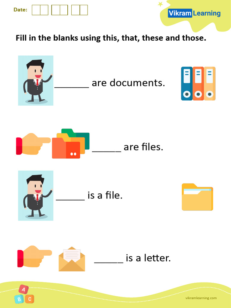 Vikram Learning Printable Worksheets 1682948268810 | PDF