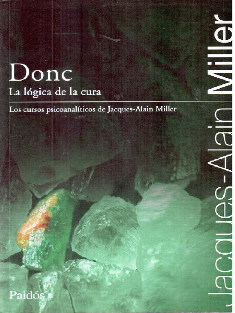 MILLER - Donc - La Logica de La Cura | PDF