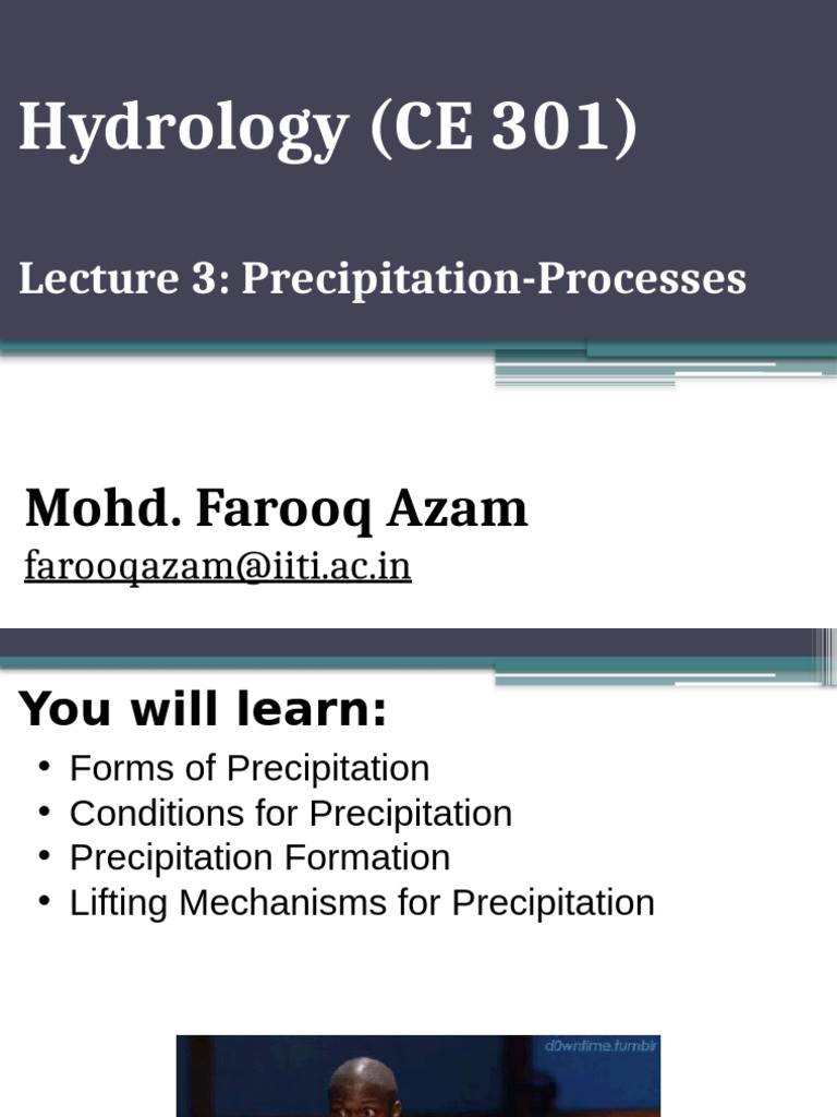 Understanding Precipitation Processes | PDF | Precipitation | Water Vapor