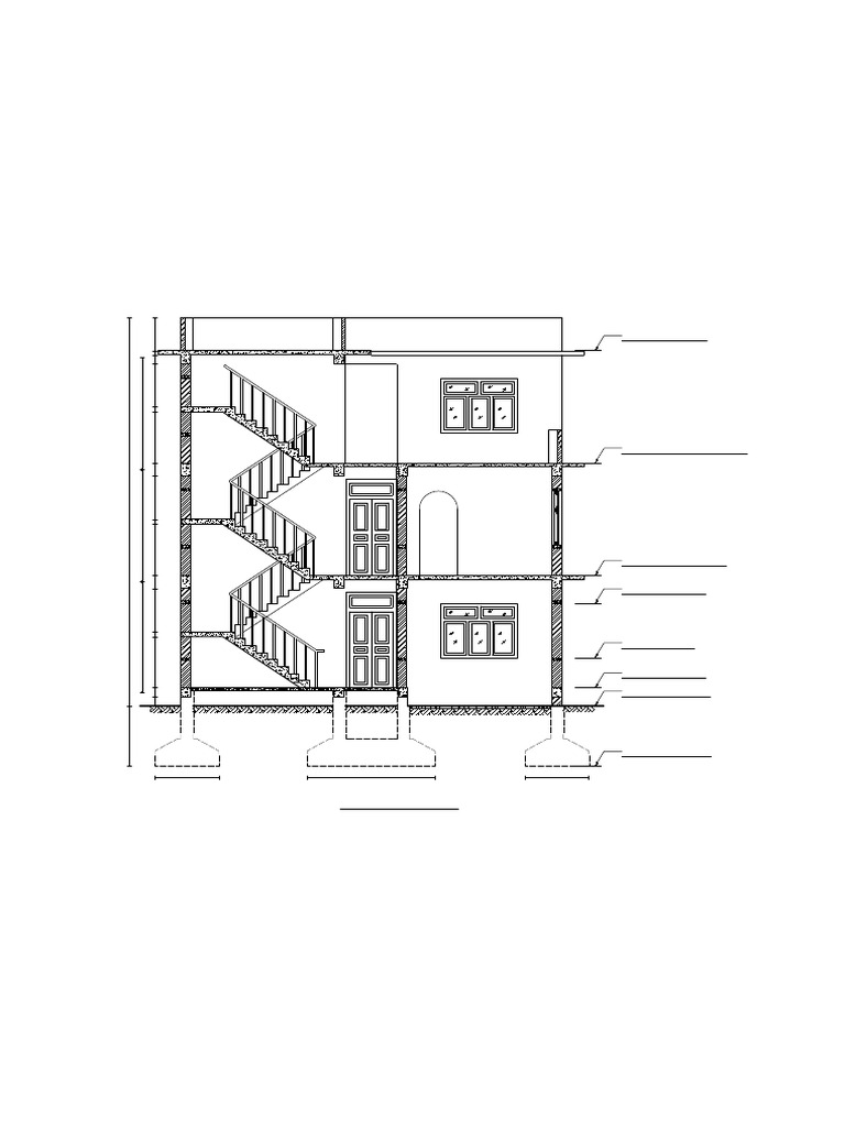 Building Elevation and Levels Diagram | PDF | Home & Garden