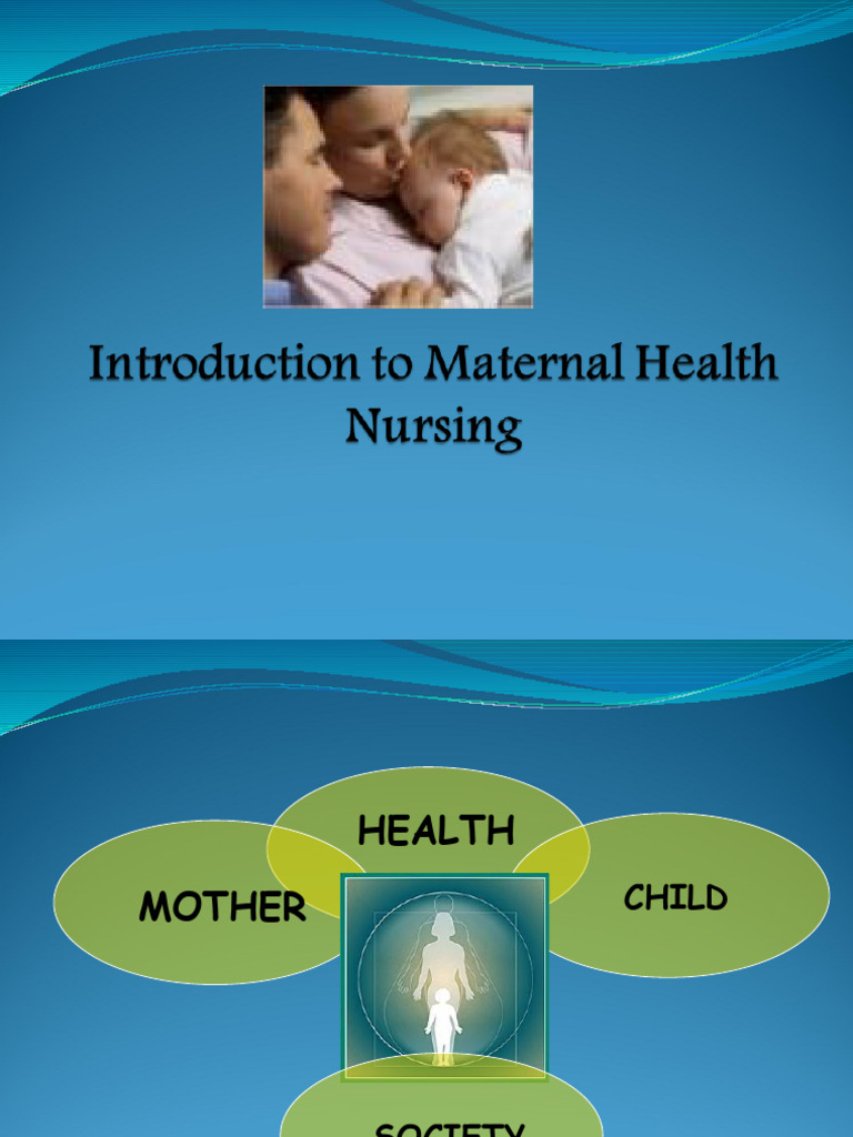 Introduction to Maternal Health Nursing | PDF | Maternal Health ...