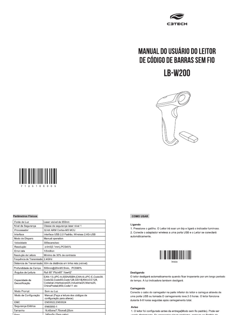 LB-W200 Manual 20171127 V6.0 | PDF