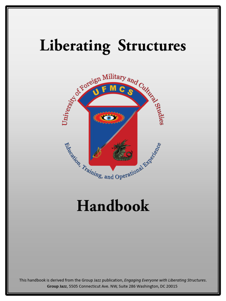 Liberating Structures Handbook | PDF