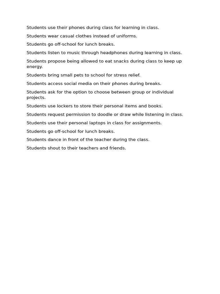 Allow and Let | PDF