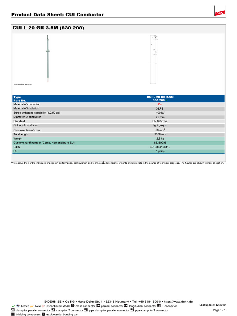Condutor Cui Isolado Contra Tensao de Toque 48e4 | PDF | Electrical ...