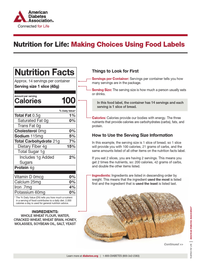 Food Labels | PDF | Nutrition Facts Label | Carbohydrates