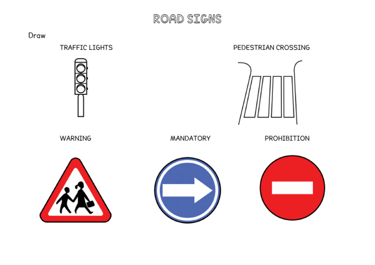 Draw road signs | PDF