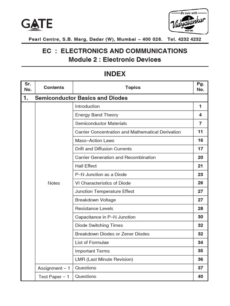 Ece Module 8 | PDF | Doping (Semiconductor) | Semiconductors
