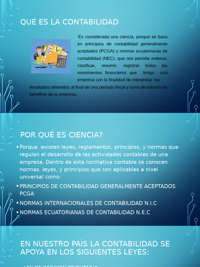 Que Es La Contabilidad Clase 4 | PDF | Contabilidad | Business