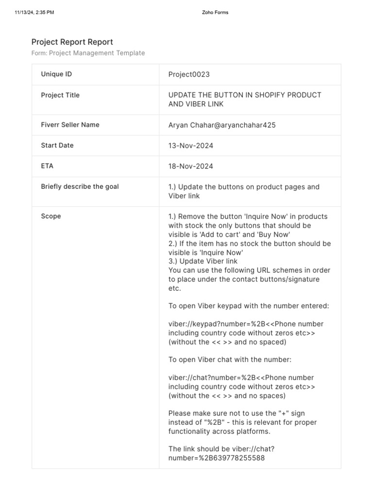 Product and Viber | PDF