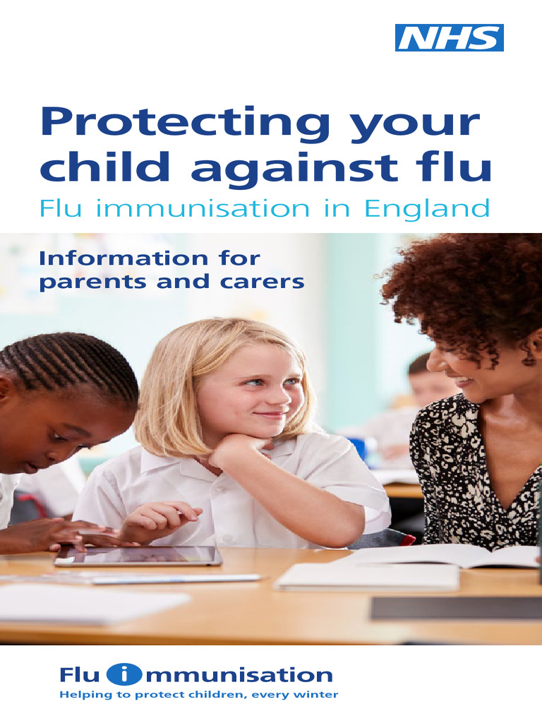 Flu Vaccination Guide for Children | PDF | Influenza | Influenza Vaccine