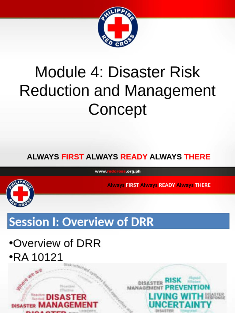 Module 4. DRRM Concept | PDF | Emergency Management | Disaster Risk Reduction