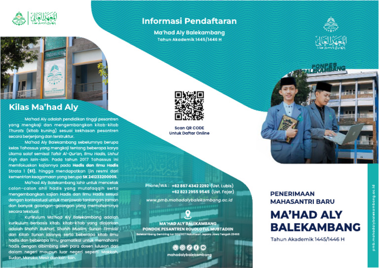 Brosure Malyka Depan-1 | PDF