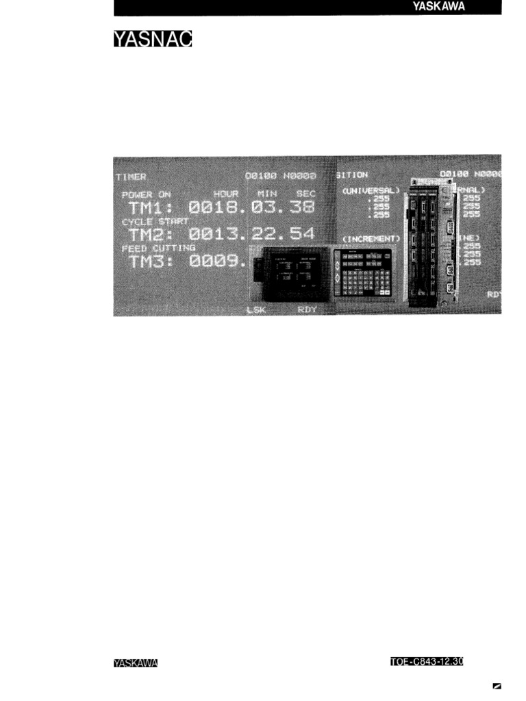 Instructions: CNC System For Machining Centers | PDF | Computer ...