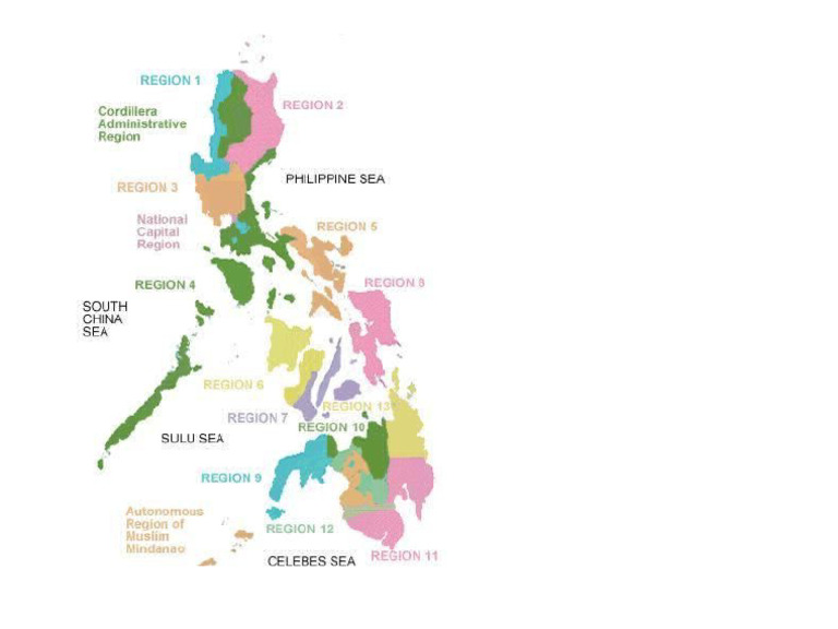 Philippine Political Map | PDF
