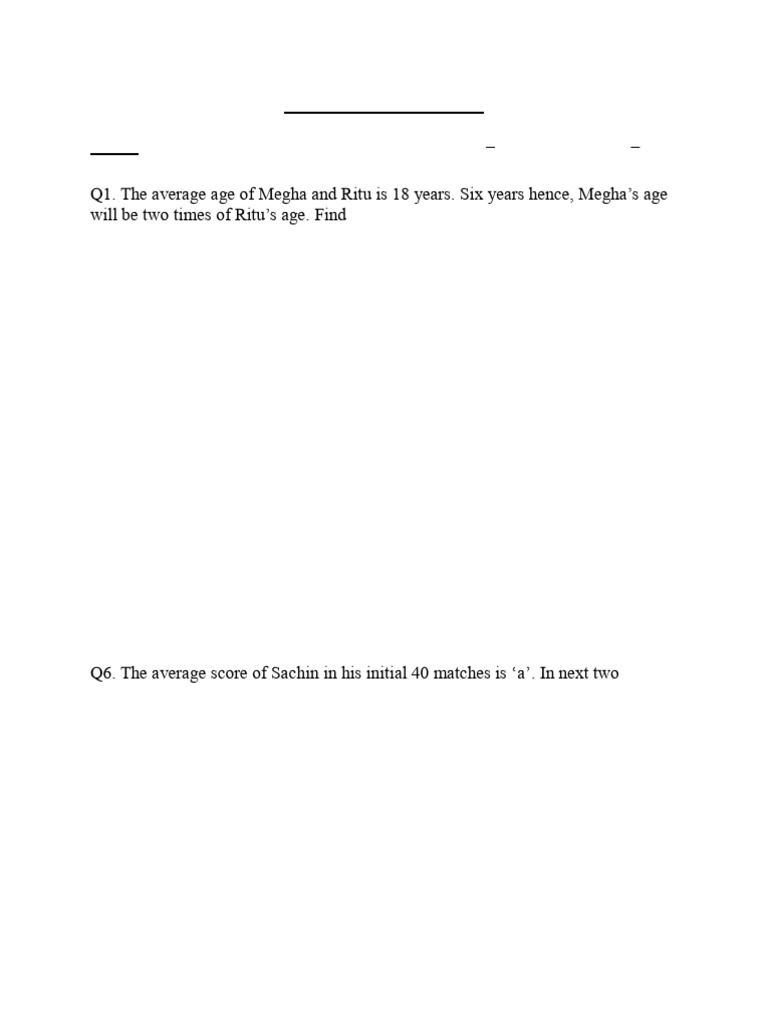 Quantitative Aptitude Test | PDF | Area