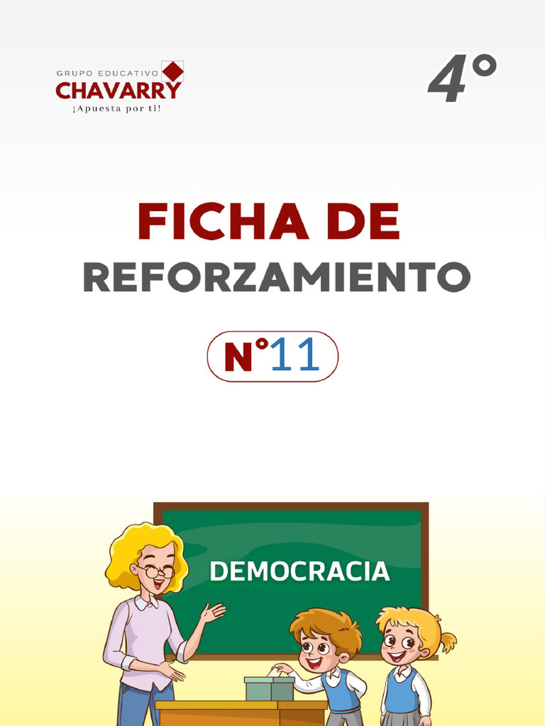 Ficha de Reforzamiento N°11 - Un 6 - Sem 1 - 4to Grado | PDF | Desastres naturales | Inundar
