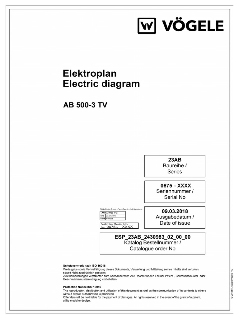 23ab Esquema Eléctrico (SN 675-9999) | PDF