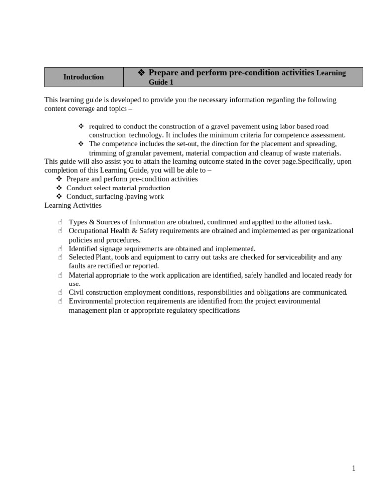 Gravel Pavement Construction Guide | PDF | Road | Road Surface