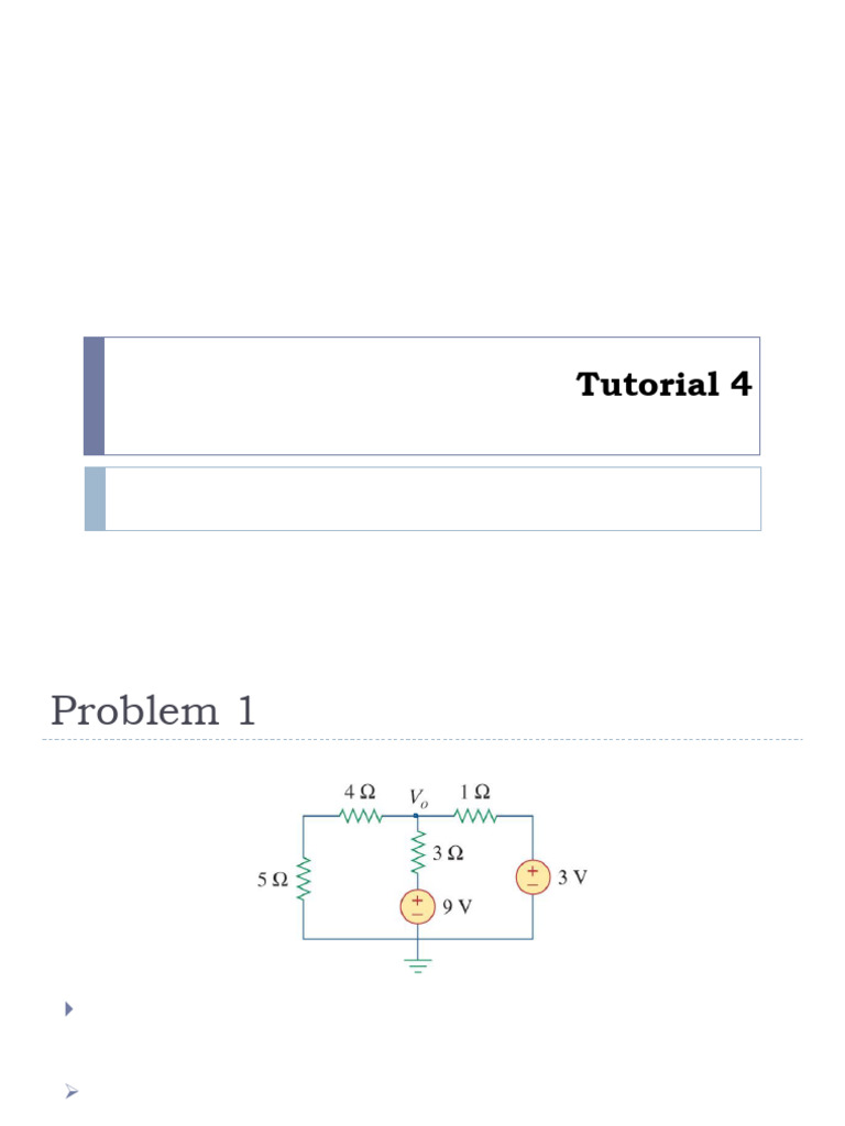 Tutorial 4 | PDF | Technology & Engineering