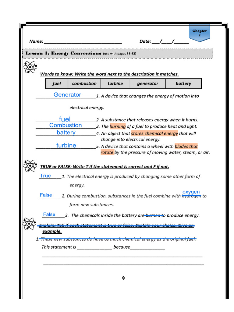 Grade 4 Quiz 2 Review Worksheet Answer Key | PDF