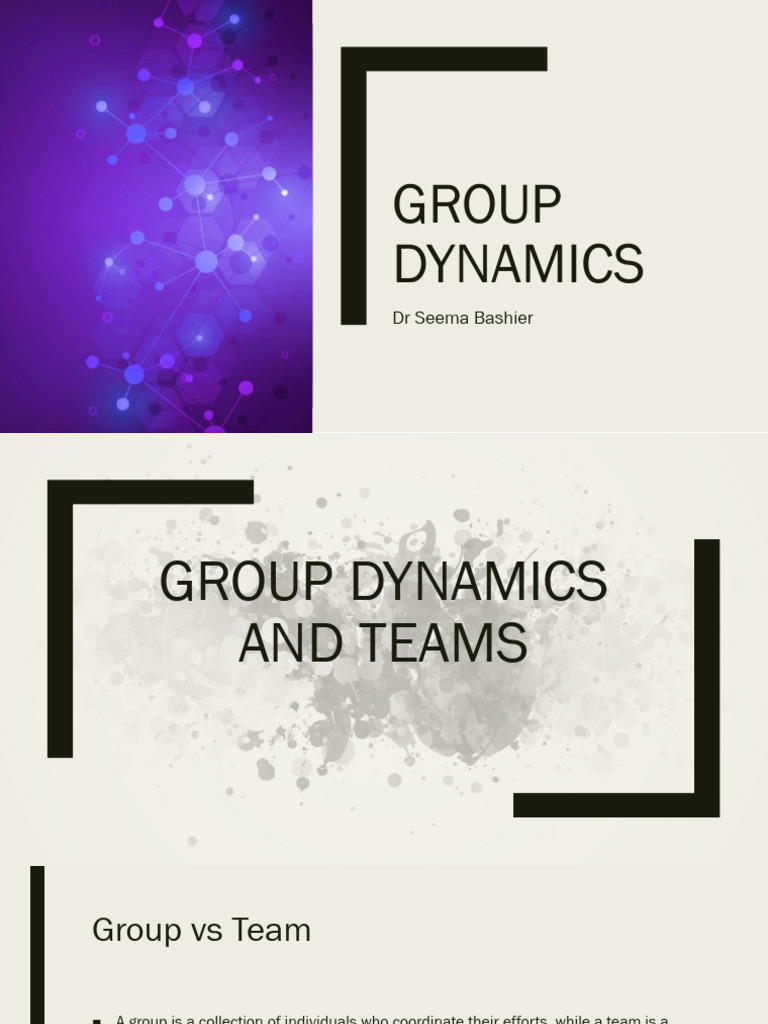 5. Group Dynamics | PDF | Behavioural Sciences | Psychology