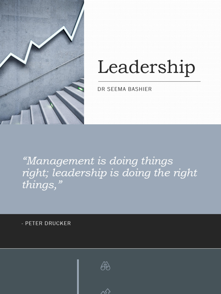 Leadership PD | PDF | Leadership | Transformational Leadership