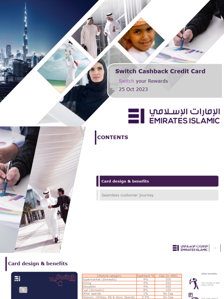 Switch Cashback Credit Card Overview | PDF | Credit Card | Service Industries