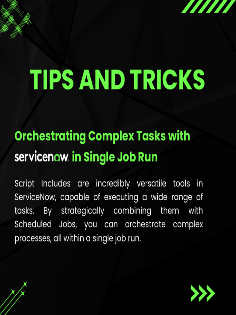 Orchestrating Complex Tasks With ServiceNow! | PDF