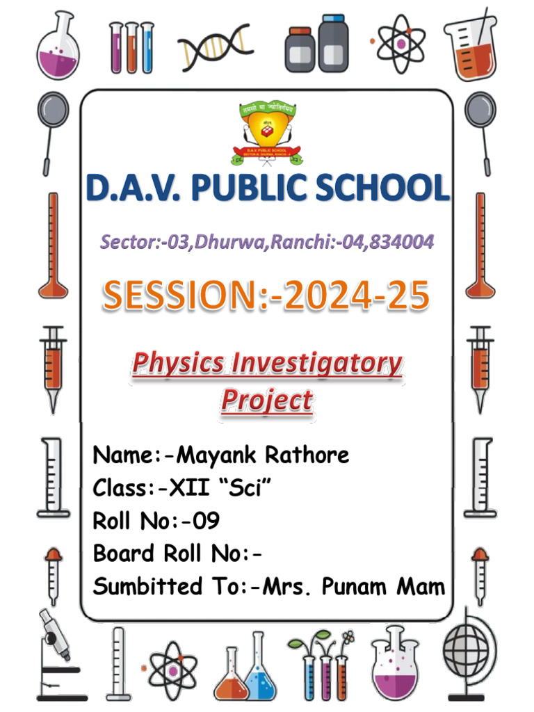 Physics Intro Page | PDF
