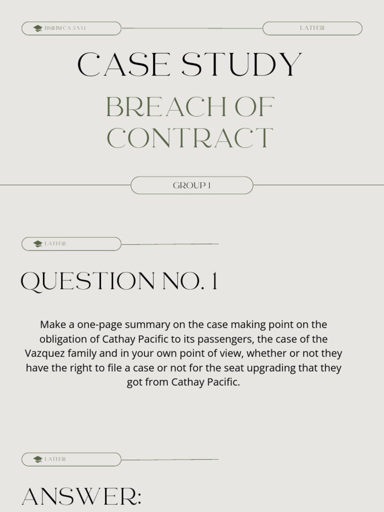 Lath311 Breach-of-Contract 20241008 100243 0000 | PDF | Damages | Justice