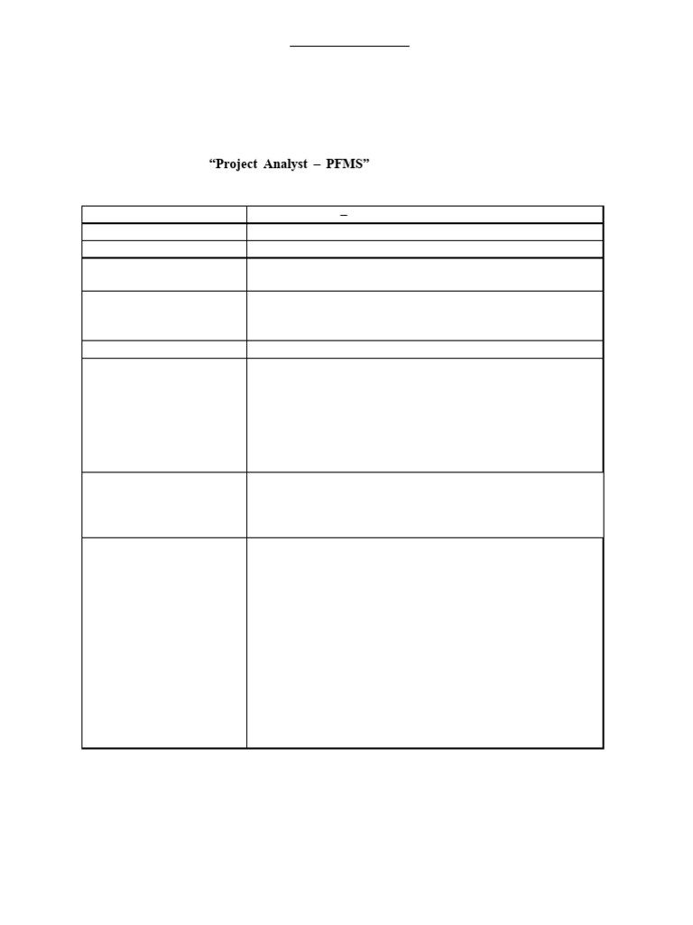 Final Detailed Advertisement - PFMS | PDF | Justice | Crime & Violence