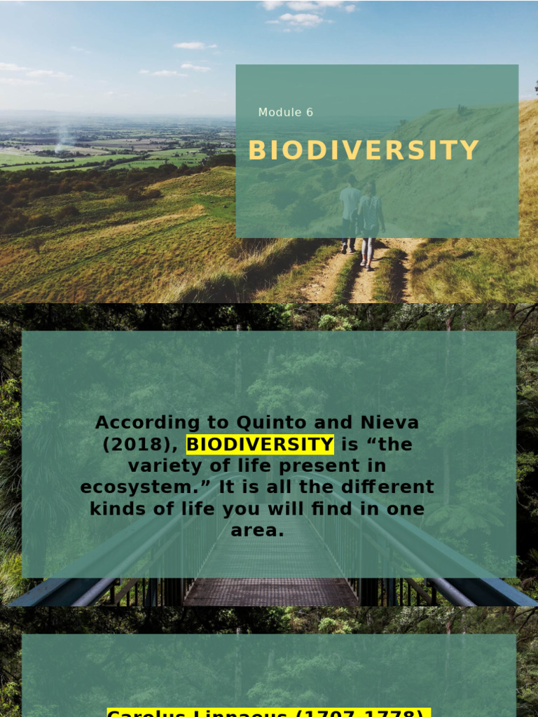 Module 6 Biodiversity Autosaved Choladeck | PDF | Biodiversity ...