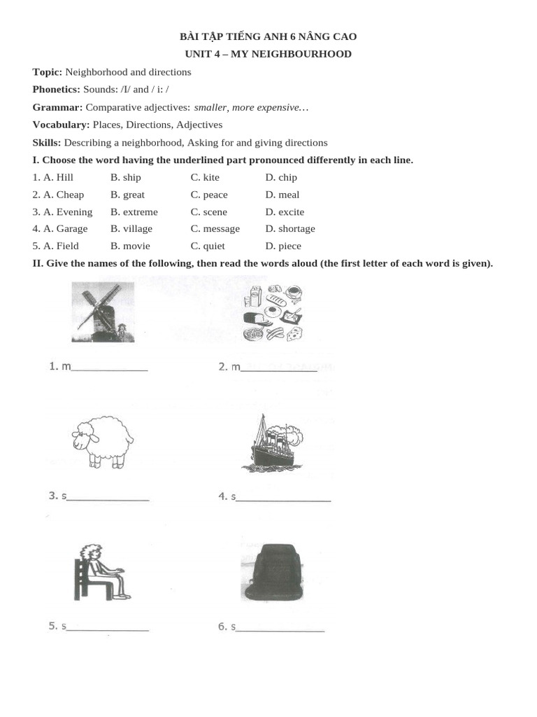 English 6 - Unit 4 | PDF | Language Arts & Discipline