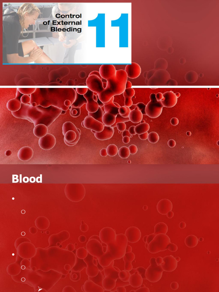 First Aid for Controlling Bleeding | PDF | Blood | Bleeding