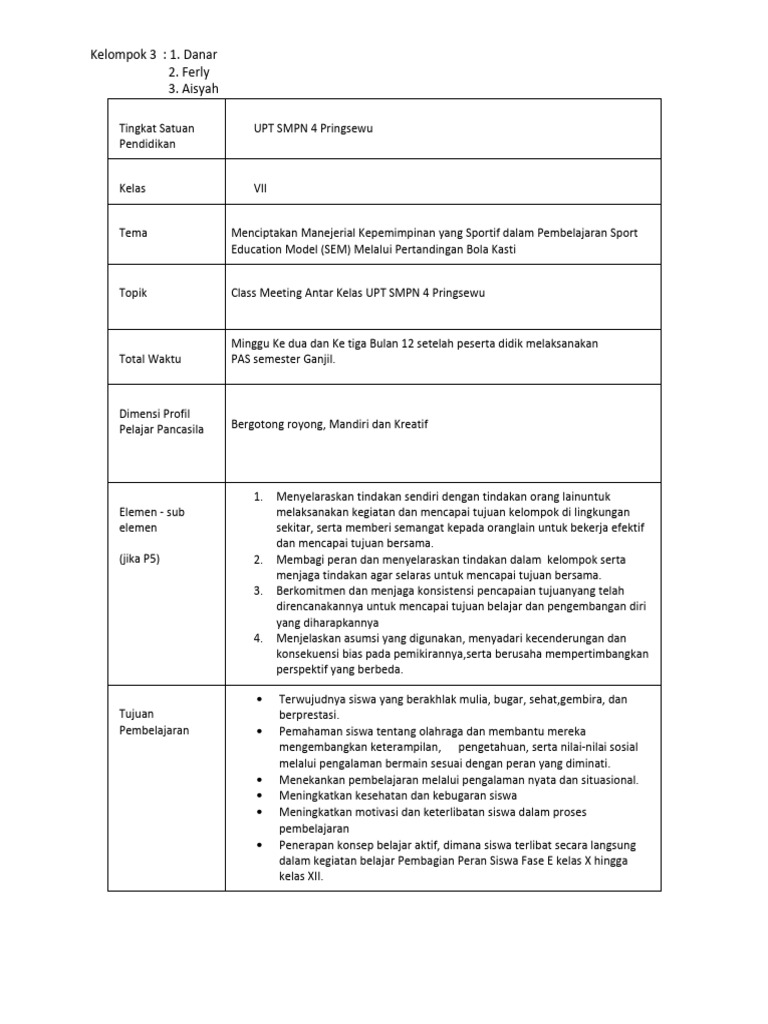 Tabel Gambaran Besar | PDF | Karier & Perkembangan | Kesehatan Holistik