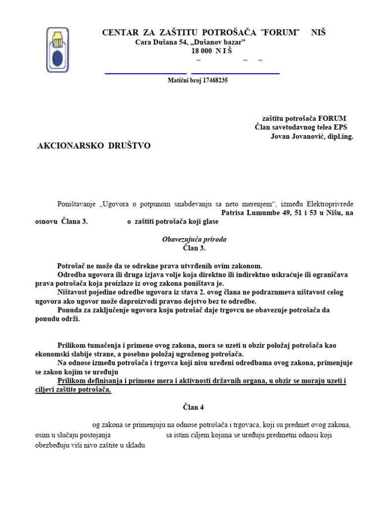 EPS - FORUM - OTVORENO PISMO (2) - Za Mariju | PDF