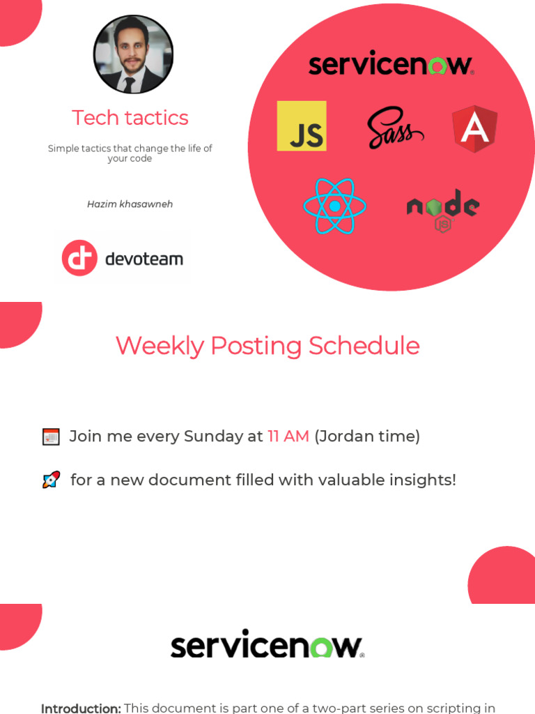 Scripting in ServiceNow Part1 | PDF | Dynamic Web Page | User Interface