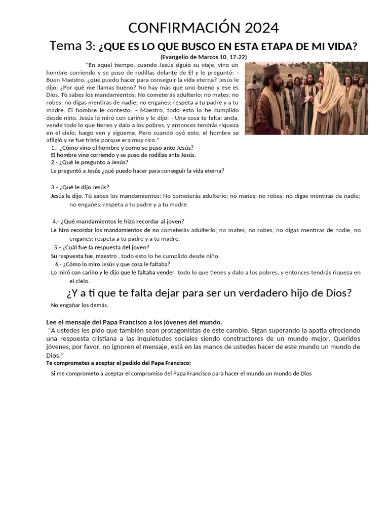 Tema 3 Joven Rico | PDF
