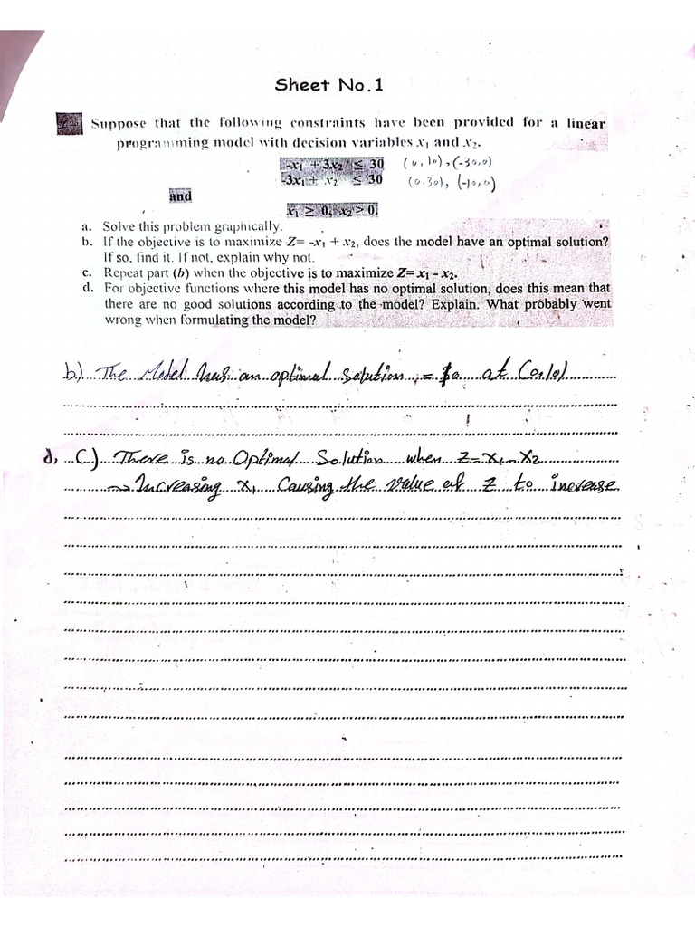 OP Sheet 2 Answer | PDF