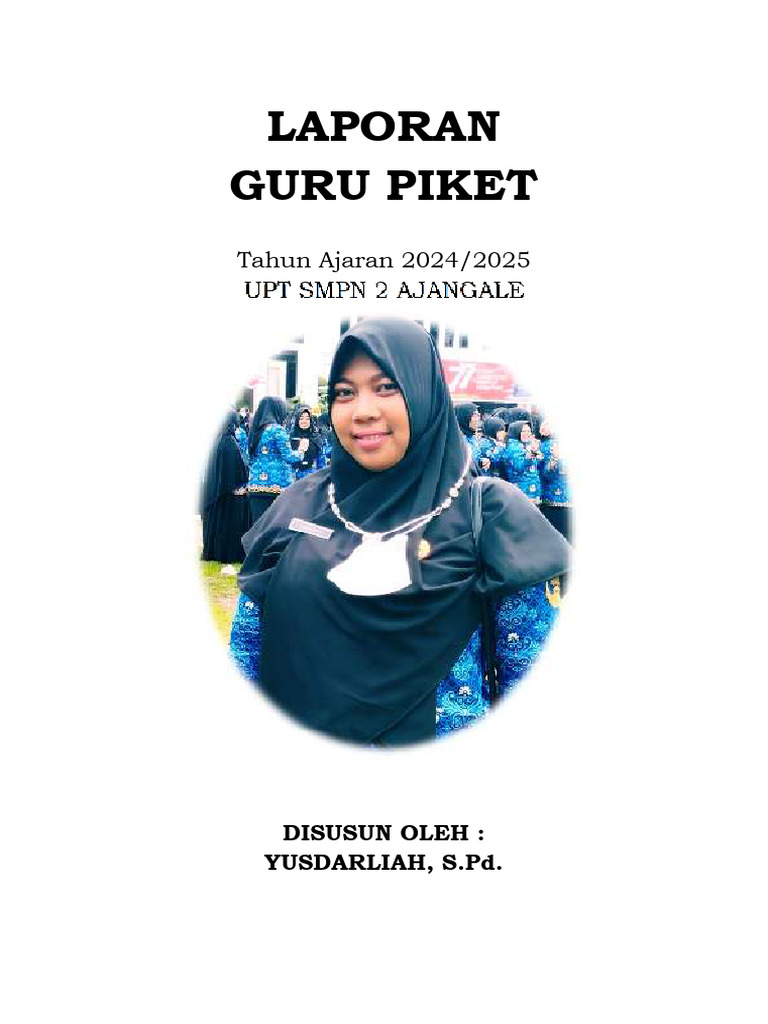 LAP. GURU PIKET Yusdarliah Ganjil 2024 - 2025 | PDF
