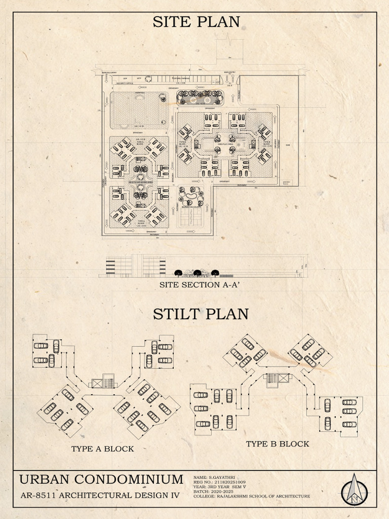 AP Site Plan A1 Matte Colour | PDF