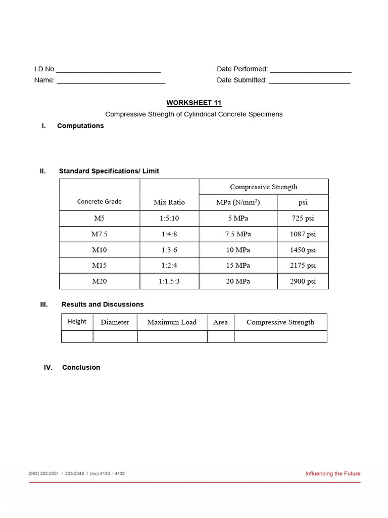 Lab 11 Worksheet | PDF