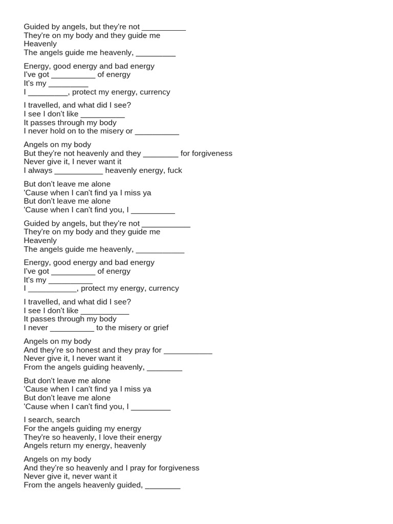 Guided by Angels | PDF