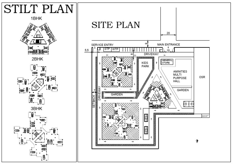 Site Plan for Multi-Purpose Development | PDF