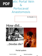Portocaval Anastomosis Overview | PDF | Gallbladder | Vein