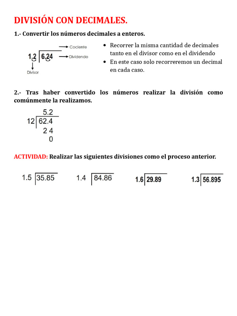 División y Cuentos de Terror | PDF