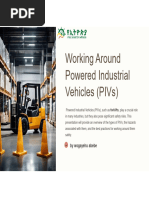 PIV and Pedestrian Safety Toolbox Talk | PDF | Transport | Land Transport